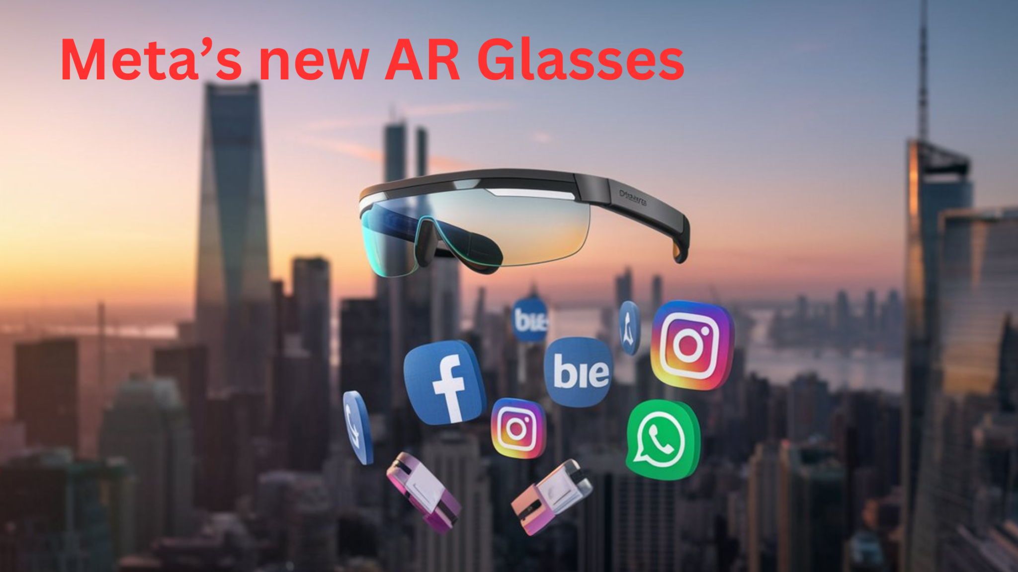 Meta’s New AR Glasses: The Future of Smartphones and Social Media in the US