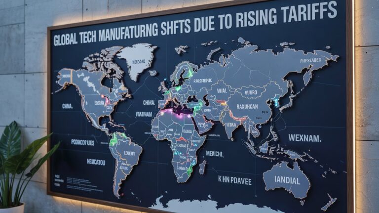 Tech Industry Braces for Impact: Tariffs Set to Disrupt Supply Chains