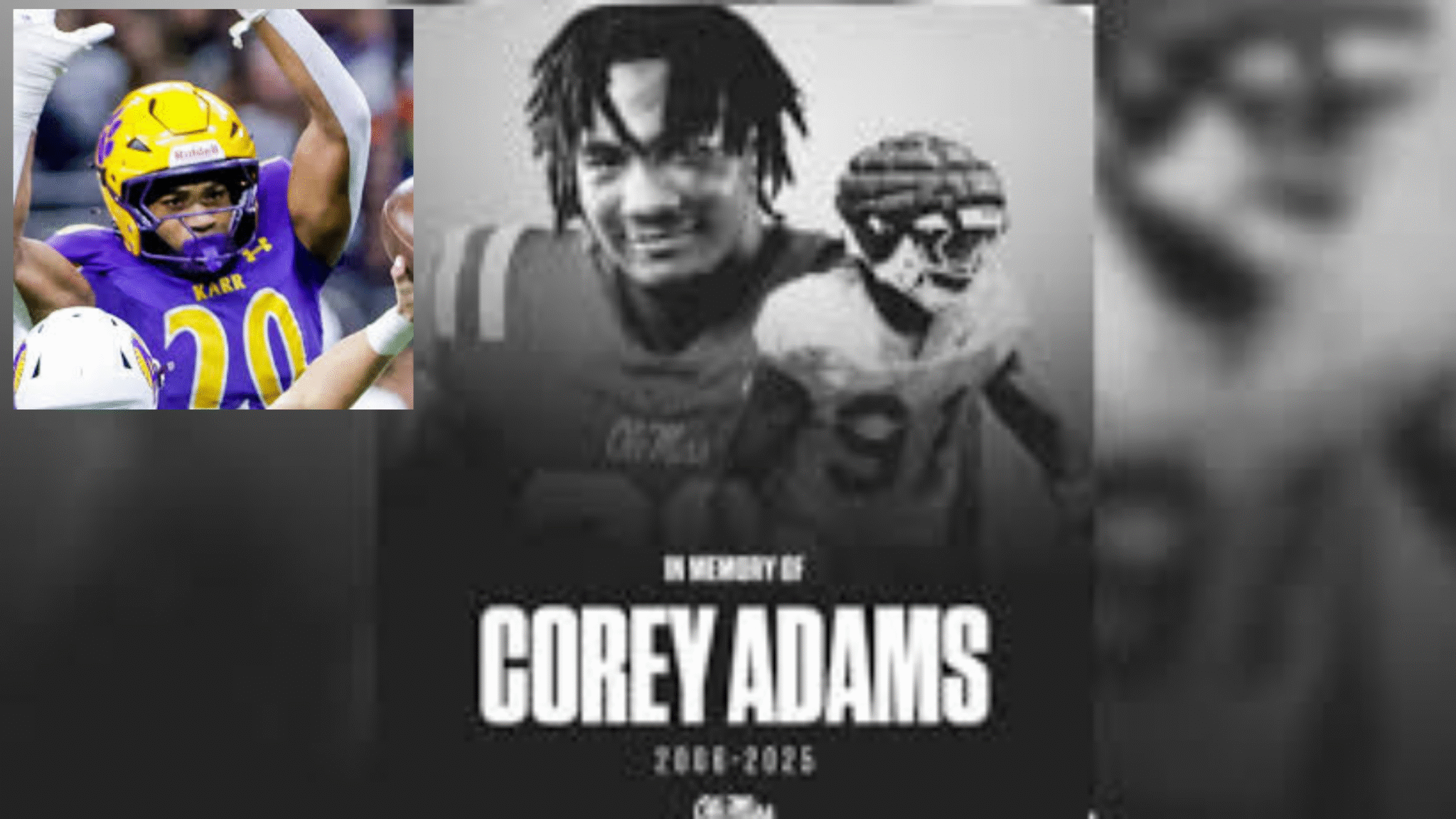 Corey Adams Ole Miss freshman lineman shot and killed in Tennessee