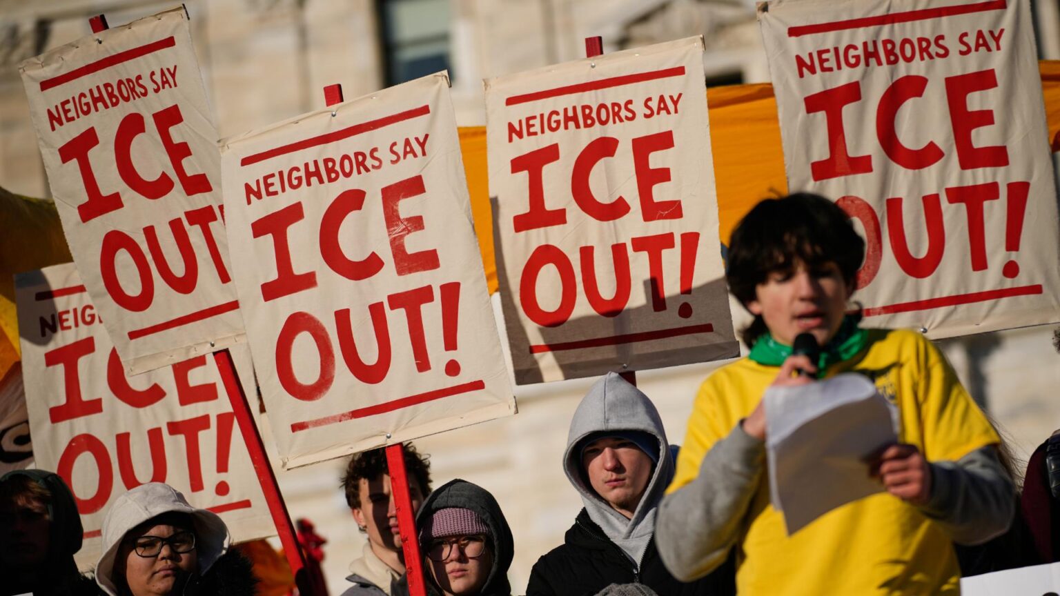 National shutdown: Nationwide ICE Out Strike Sparks Economic Blackout ...